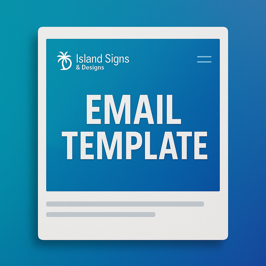 Island Signs - Professional Website Design & Printing Services